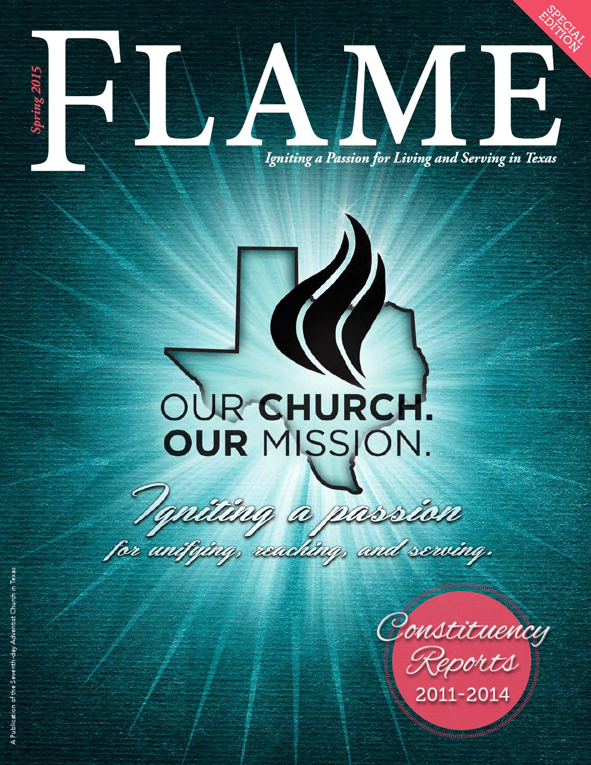 FLAME | Spring 2015 by THE FLAME | Texas Conference of Seventh-day ...