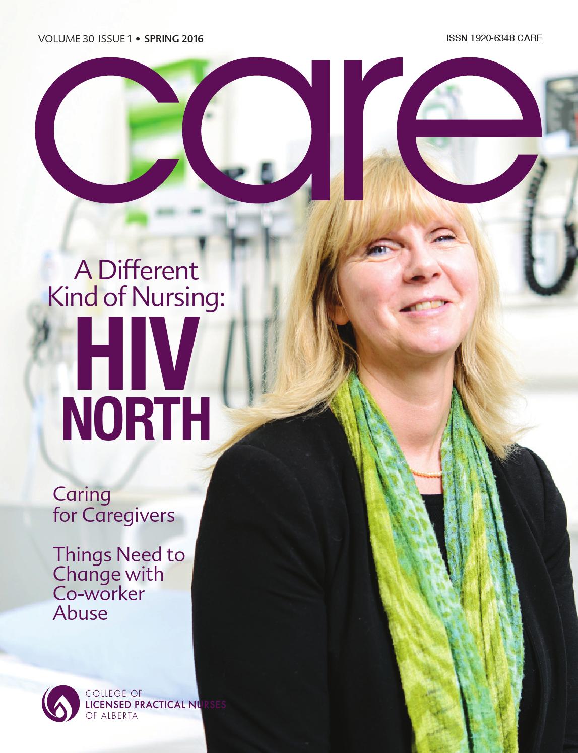 CARE – Spring 2016 | College of Licensed Practical Nurses of ...