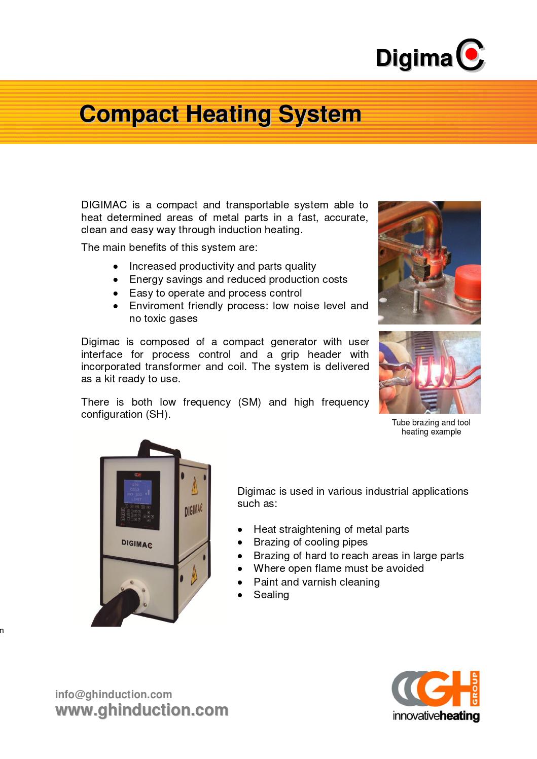 Digimac - Compact heating system by GH Induction - Issuu