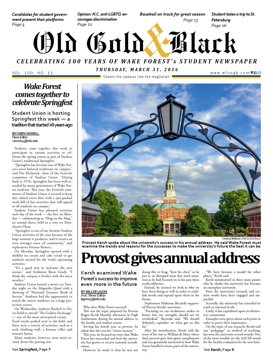 3:31 by Old Gold & Black - Issuu