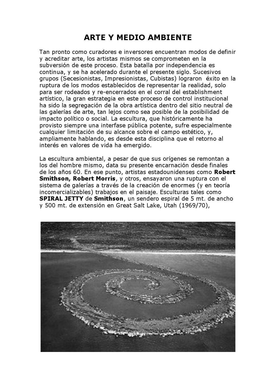 Arte y Medio Ambiente by Ala Plastica - Issuu