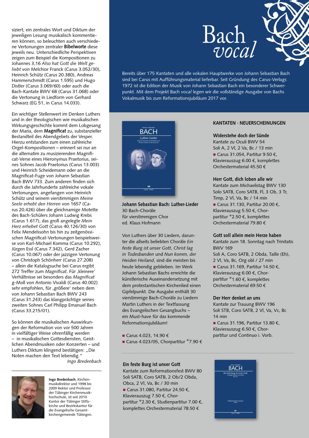 CARUS Magazin 2016-1 by Carus-Verlag GmbH & Co KG - Issuu
