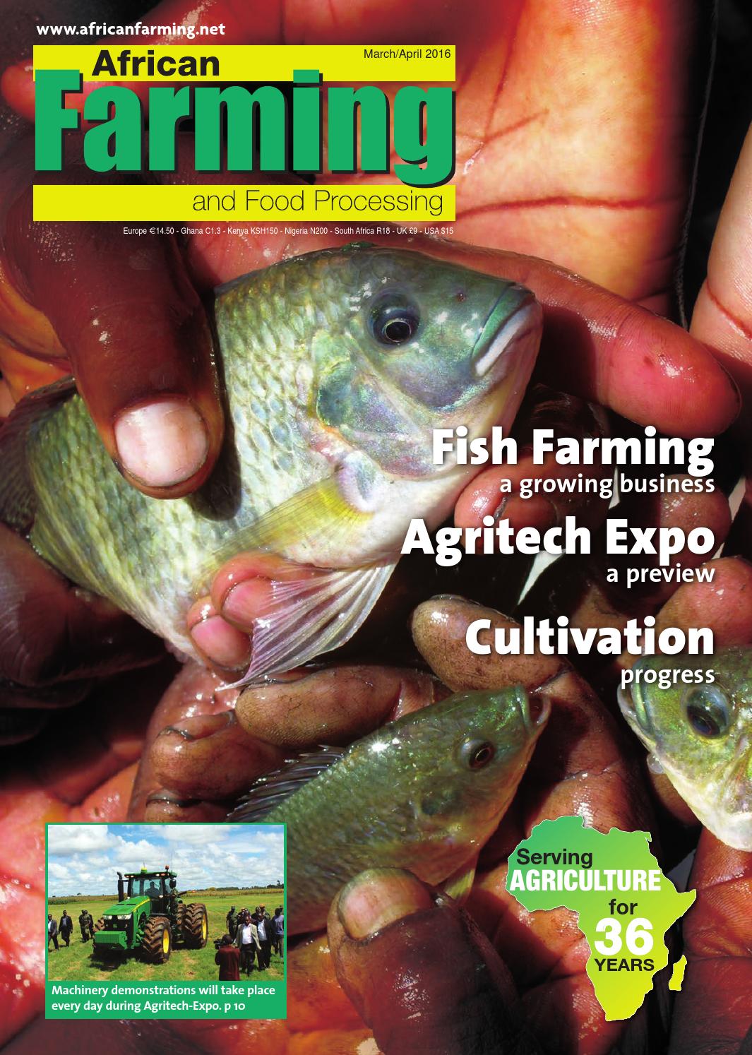African Farming March April 2016 by Alain Charles Publishing - Issuu