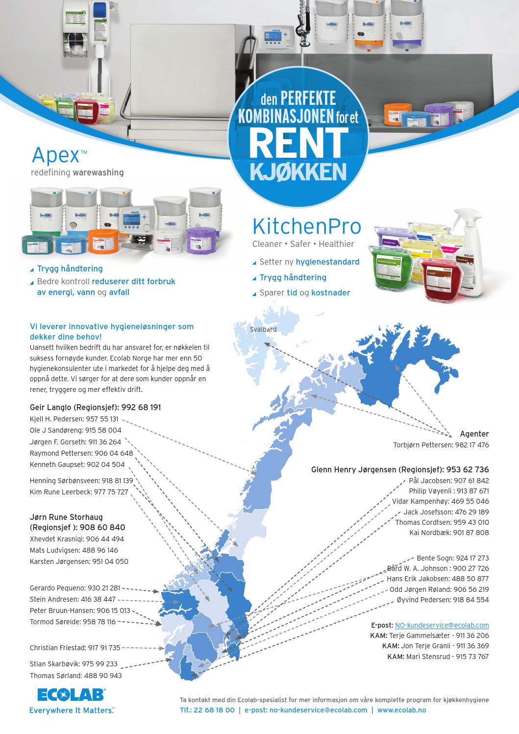 Ecolab apexadvert by Knif Innkjøp AS - Issuu