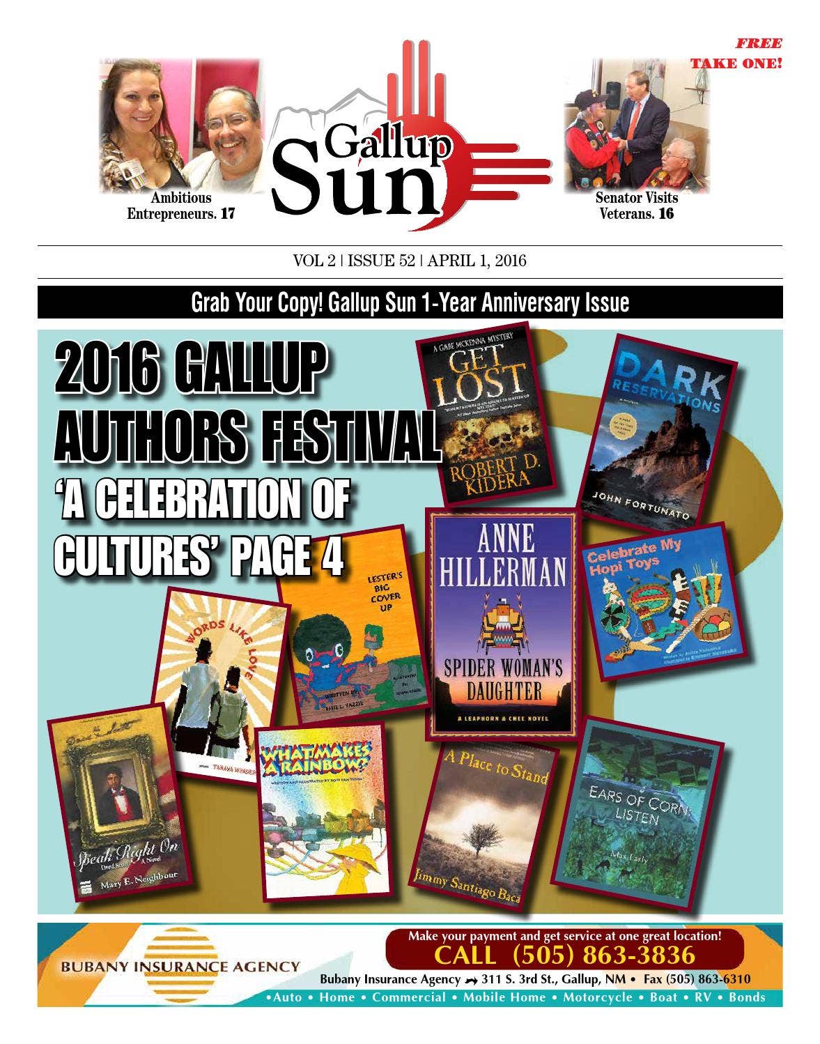 Gallup Sun • Friday April 1, 2016 by Mike Kurov - Issuu