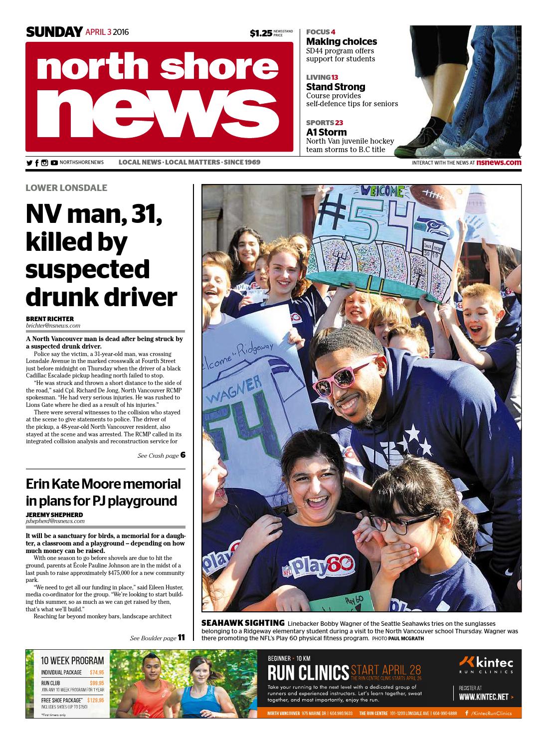 North Shore News April 3 2016 by North Shore News Features - Issuu