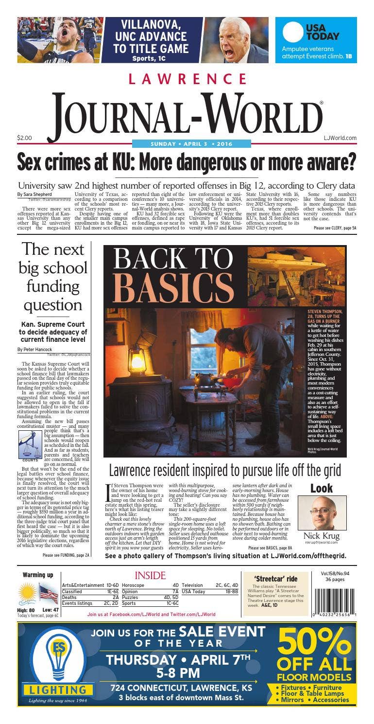 Lawrence Journal-World 04-03-2016 by Lawrence Journal-World - Issuu