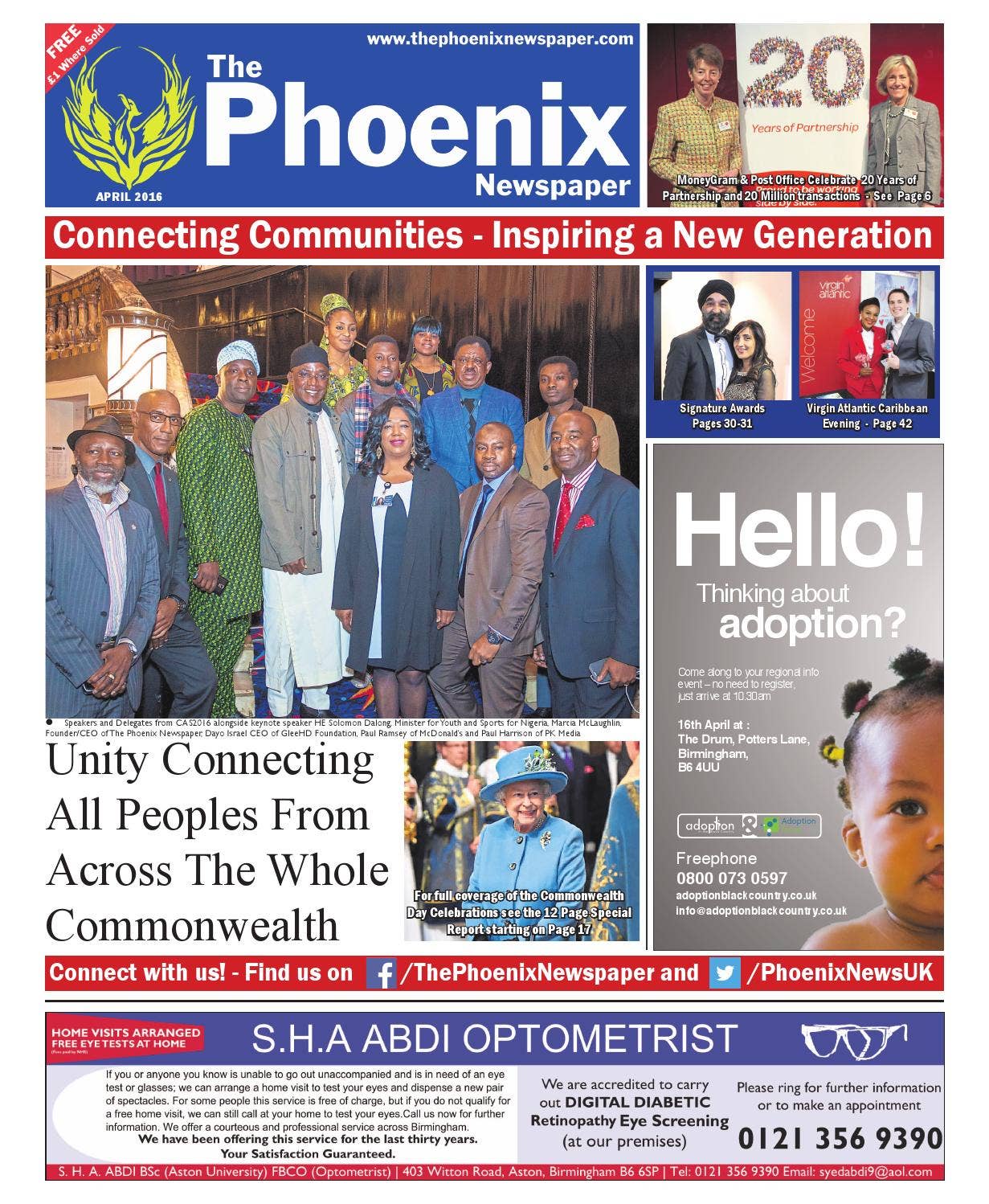 The Phoenix Newspaper April 2016 by The Phoenix Newspaper - Issuu