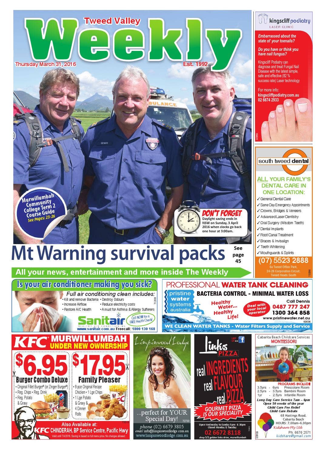 Tweed weekly march 31 by Tweed Valley Weekly - Issuu