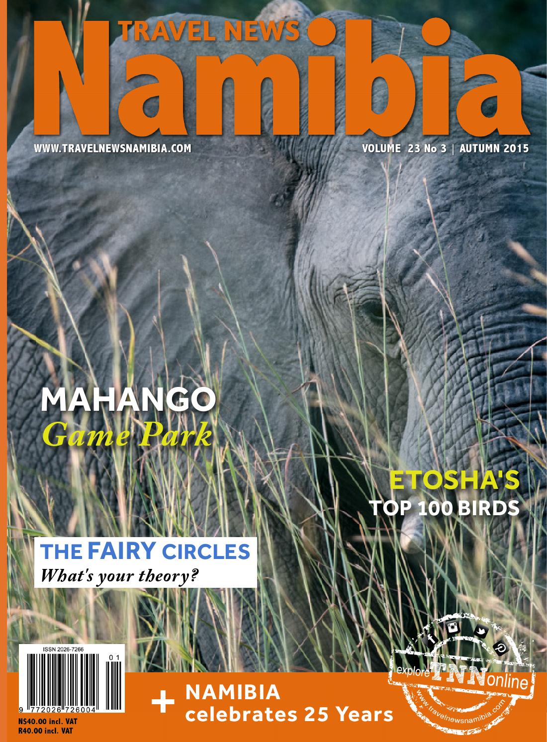 Travel News Namibia Autumn 2015 by Venture Media - Issuu