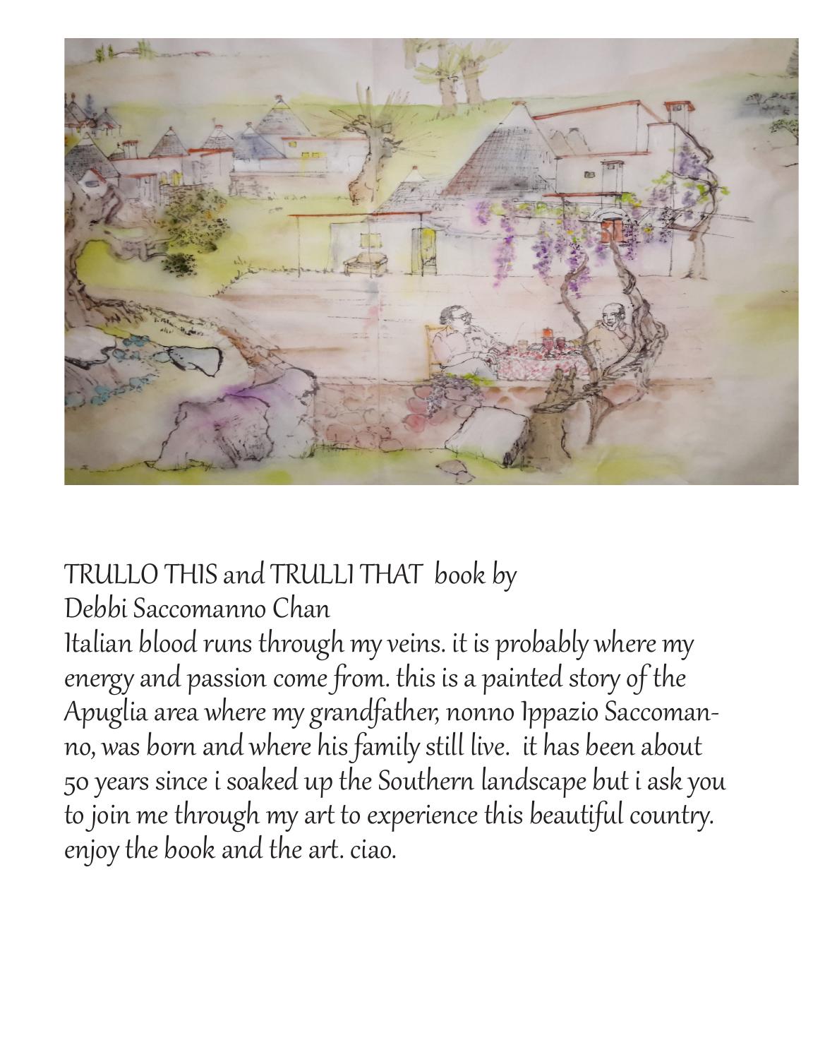 Trullo this and trulli that book pages 3 by debbi chan - Issuu