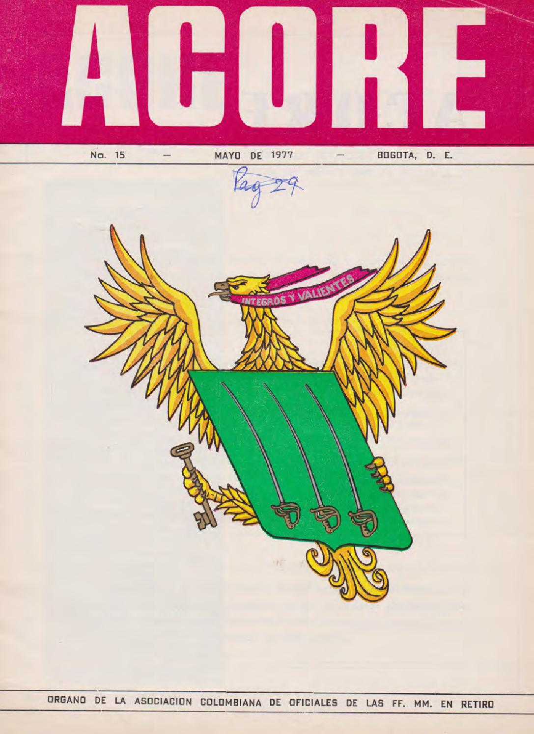 Revista edición 15 mayo 1977 by ACORE - Issuu