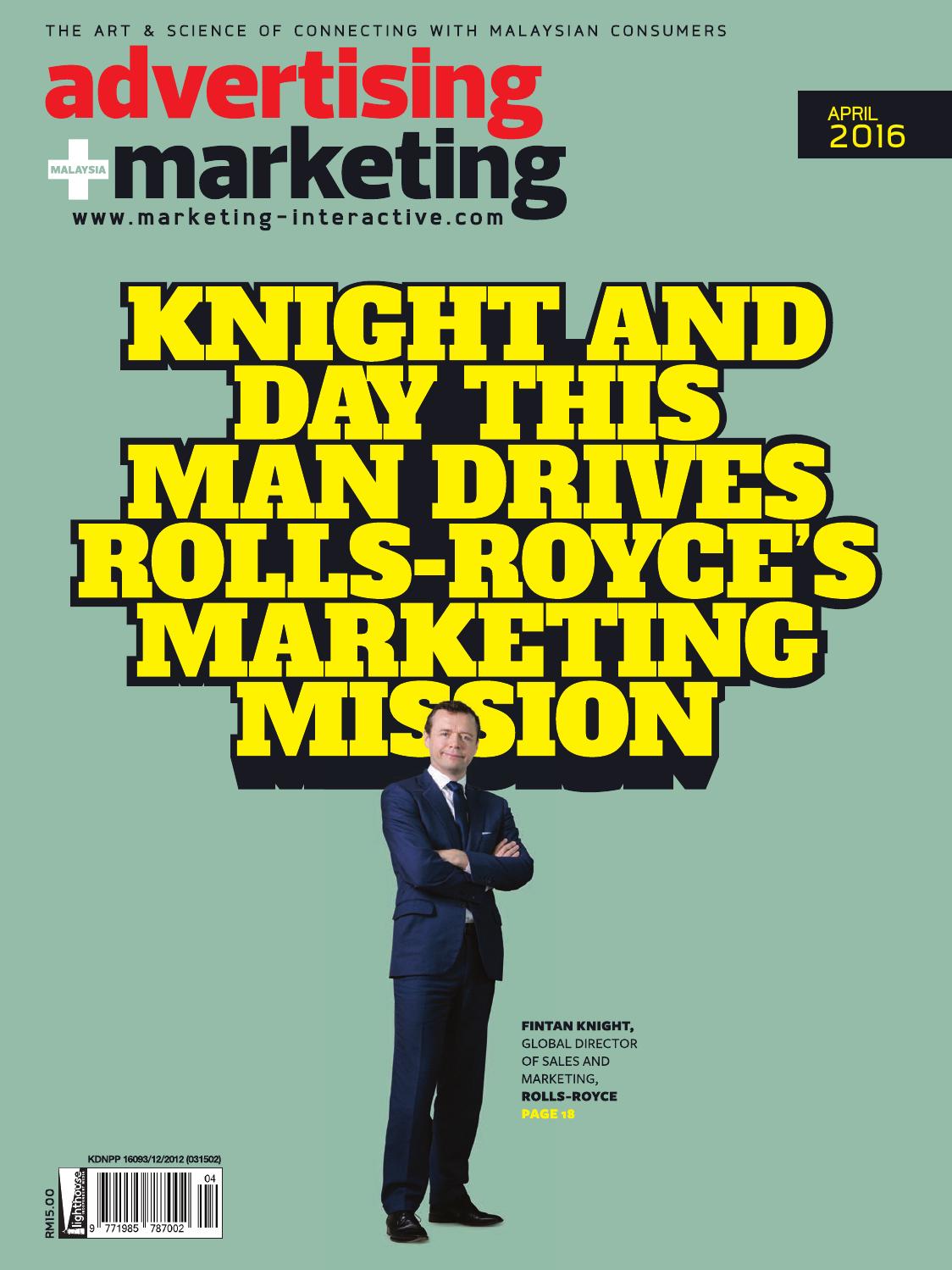 Advertising + Marketing MY - Apr 2016 by Marketing Magazine Group - Issuu
