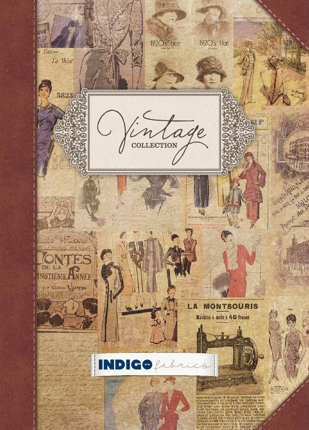 Vintage Collection Indigo Fabrics by INDIGO FABRICS - Issuu