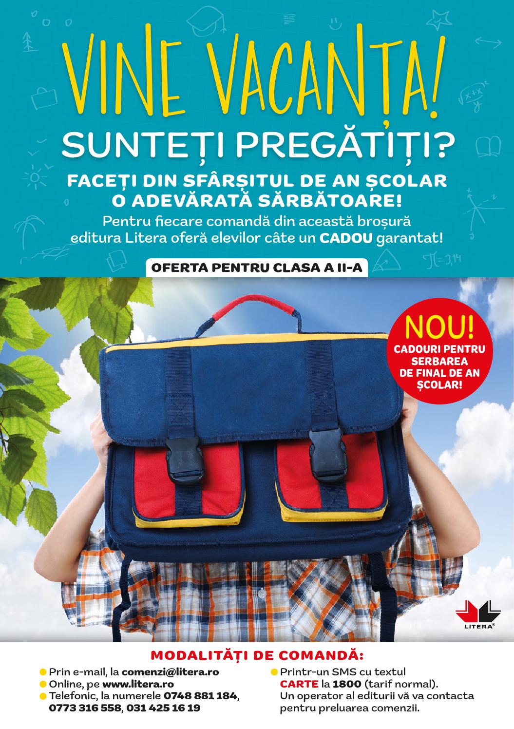 Vine vacanța! (2016, clasa a II-a) by Editura Litera - Issuu