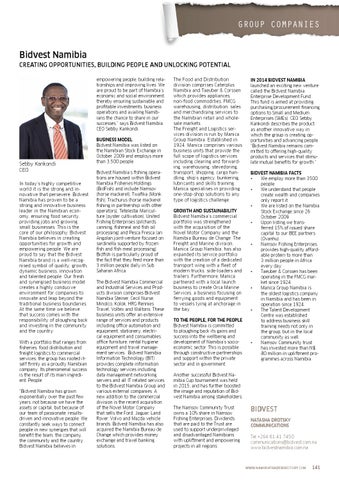 Namibia Trade Directory 2016 by Venture Media - Issuu