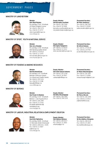 Namibia Trade Directory 2016 by Venture Media - Issuu