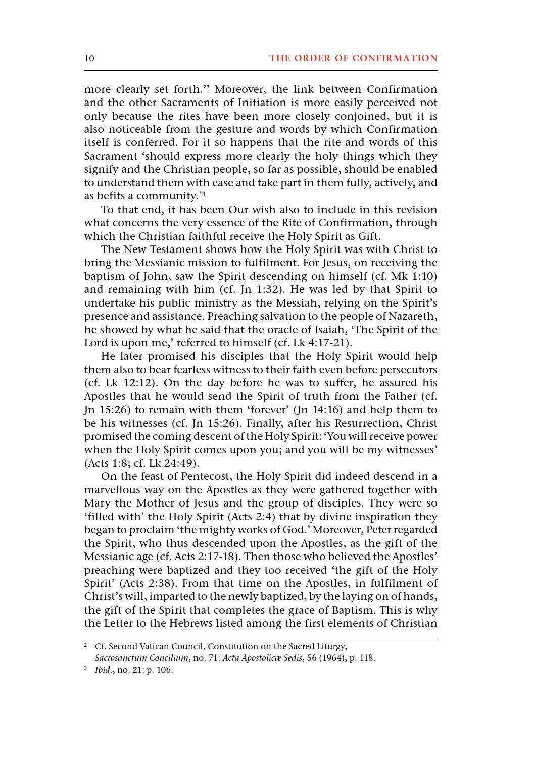 The order of confirmation preview by Catholic Truth Society - Issuu