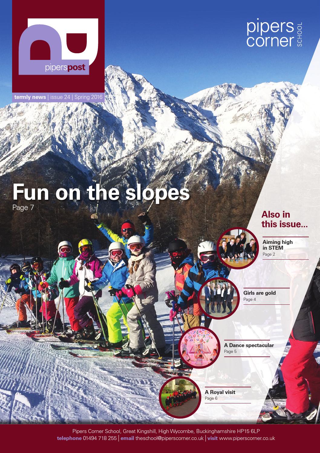 Pipers Post | Spring 2016 by Pipers Corner School - Issuu