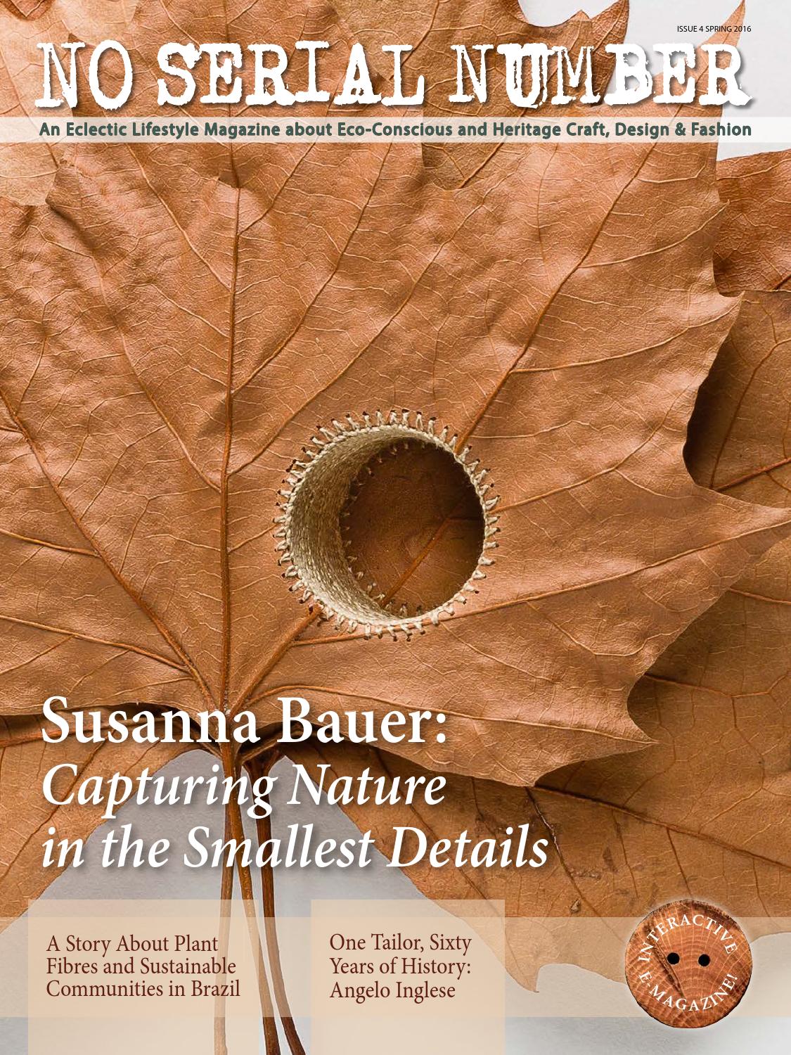 No Serial Number Spring 2016 PREVIEW by No Serial Number e-Magazine - Issuu