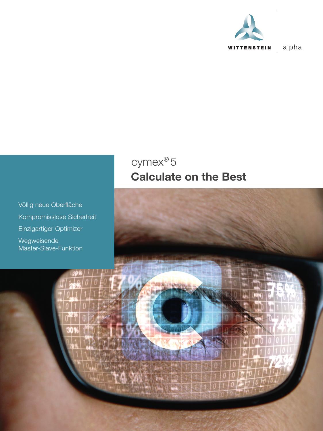 cymex® 5 by WITTENSTEIN SE - Issuu