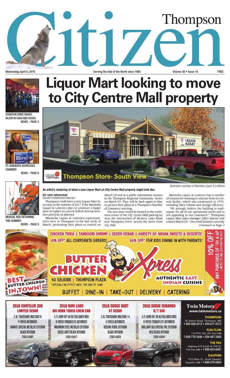 April 6 2016 by Thompson Citizen - Issuu