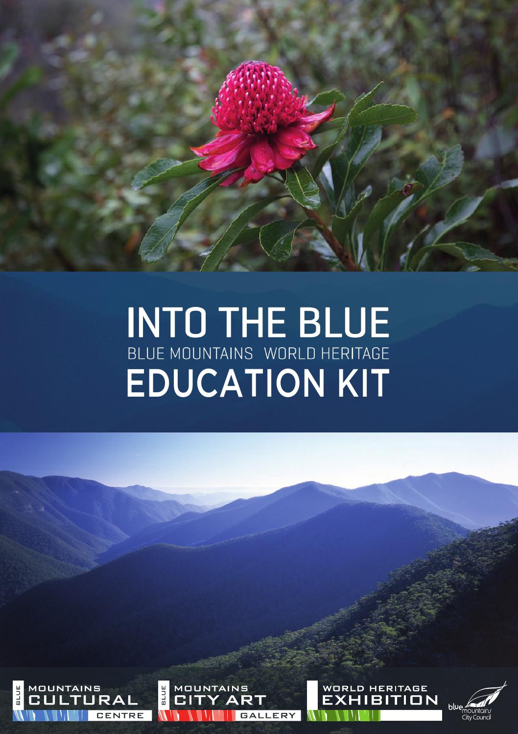 Into the Blue Education Kit - Blue Mountains Cultural Centre, World ...