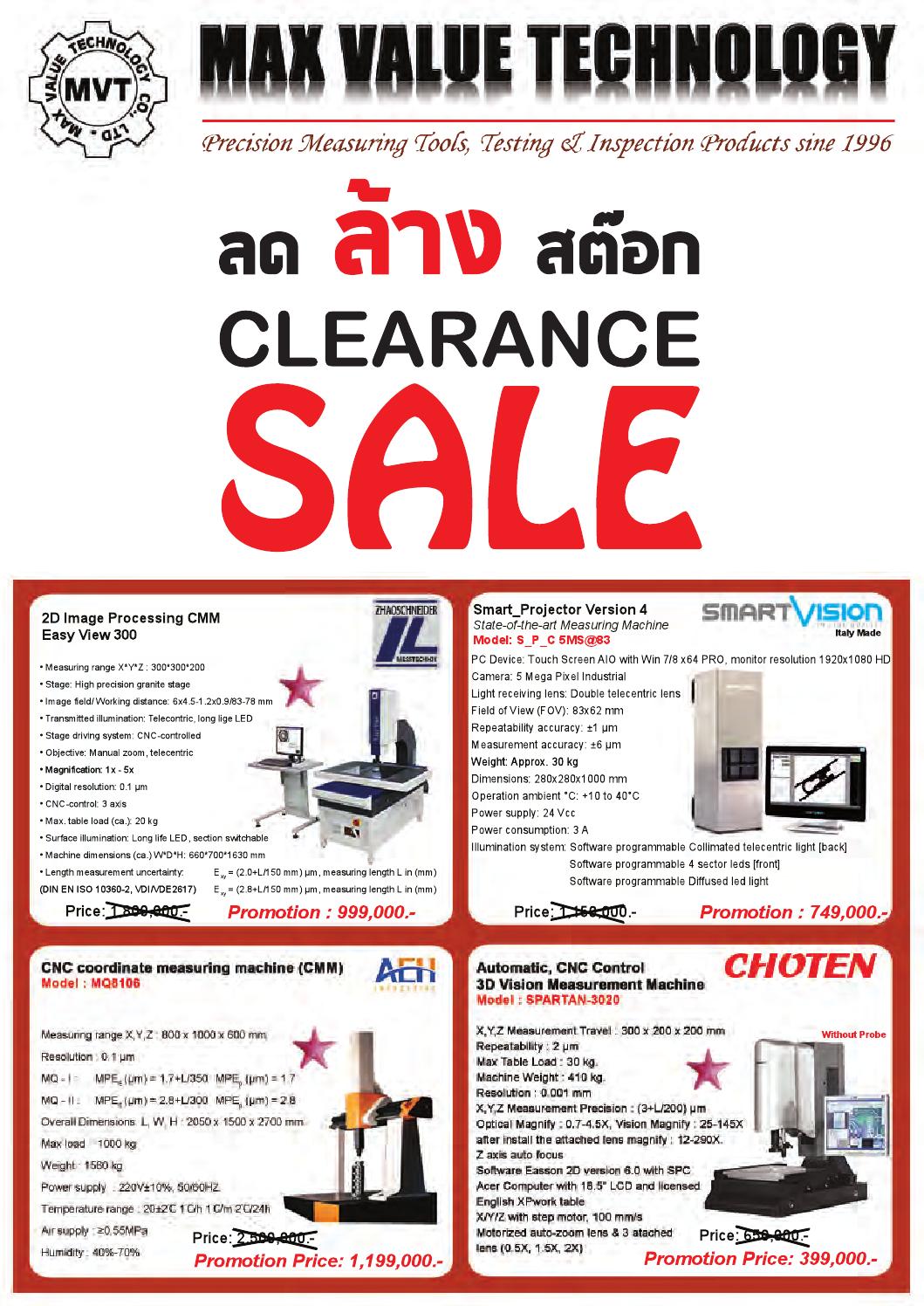 Clearance Sale by Max Value Technology - Issuu