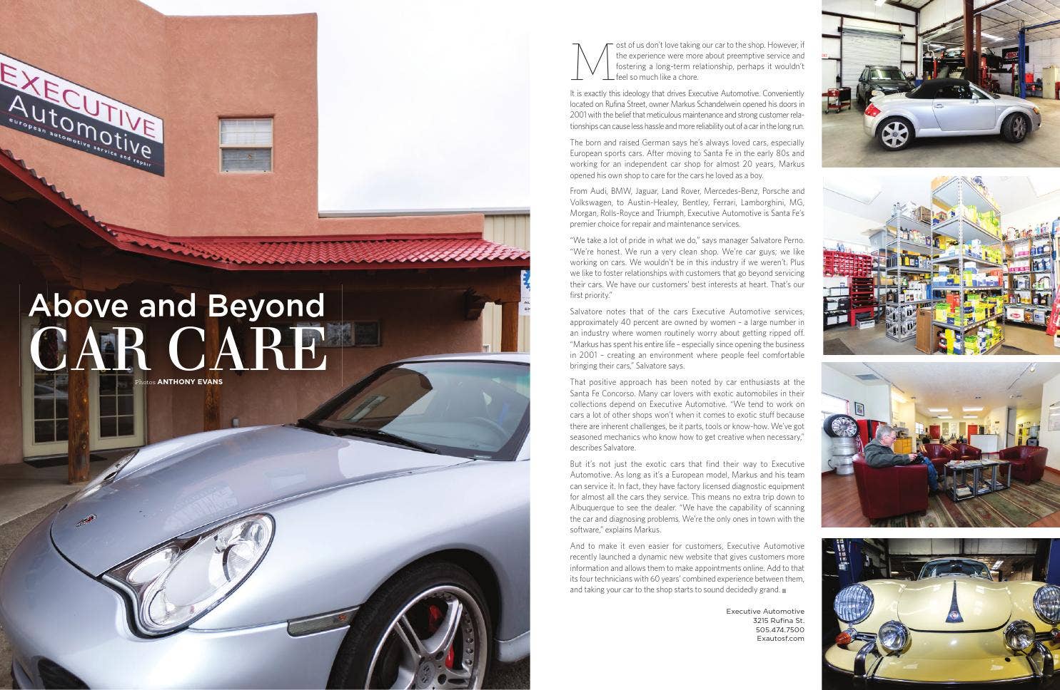 Executive Automotive - Above and Beyond Car Care by Fine Lifestyles - Issuu