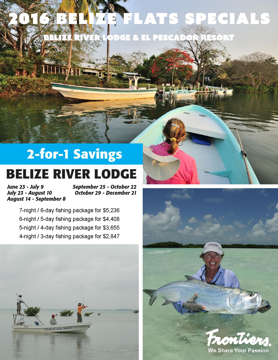 2016 - Belize 2 for 1 Specials by Frontiers Travel - Issuu