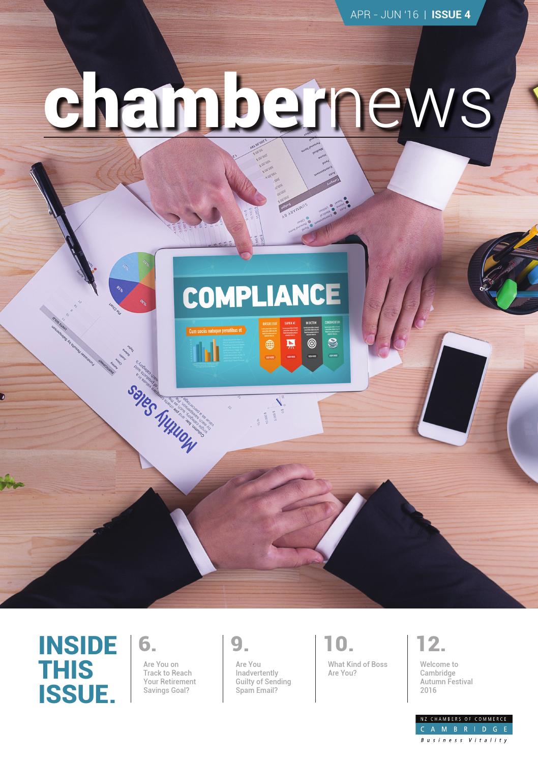 Chamber News April 2016 by Cambridge Chamber of Commerce - Issuu