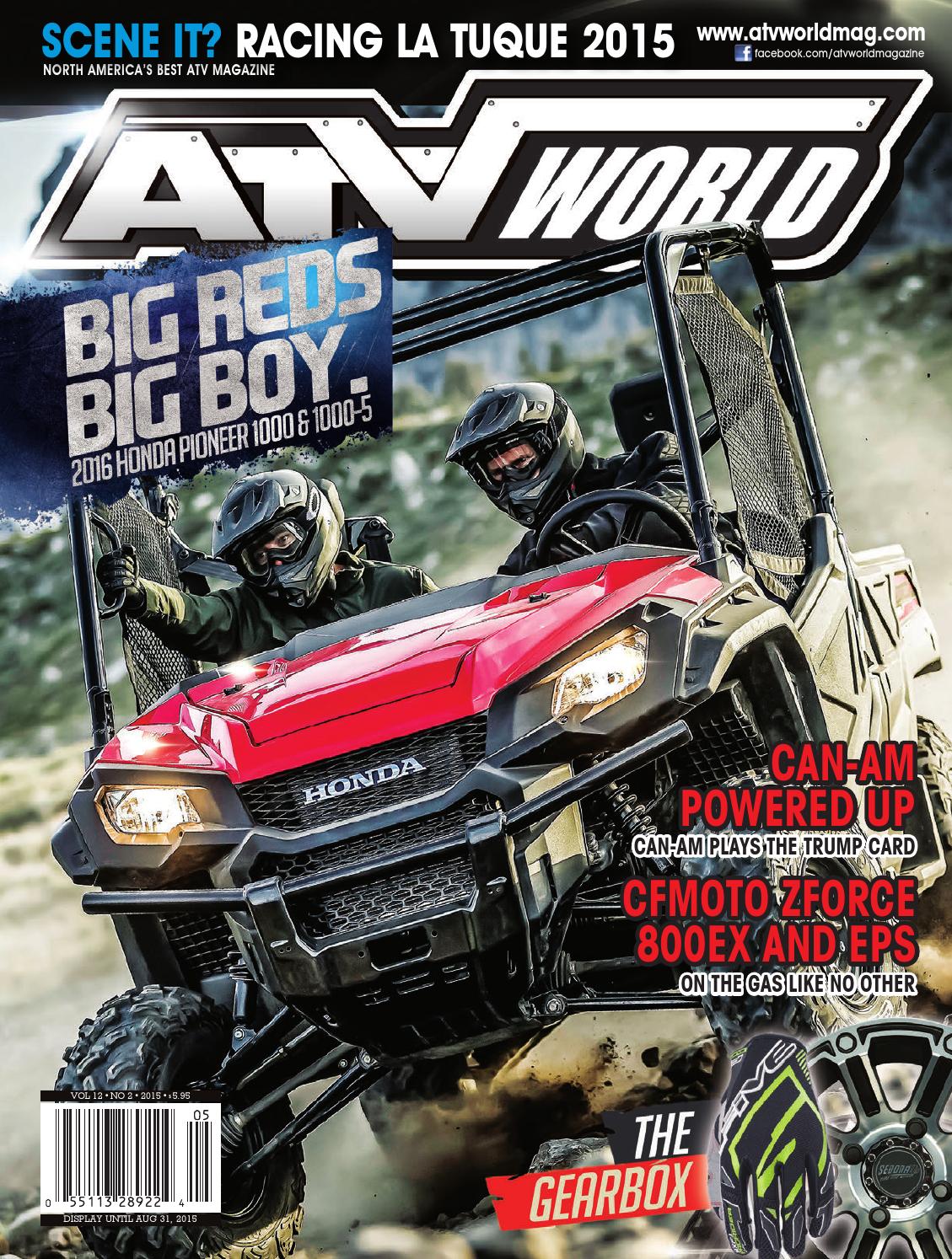 ATV World Magazine 12.2 by On Snow Magazine - ATV World Magazine - Issuu