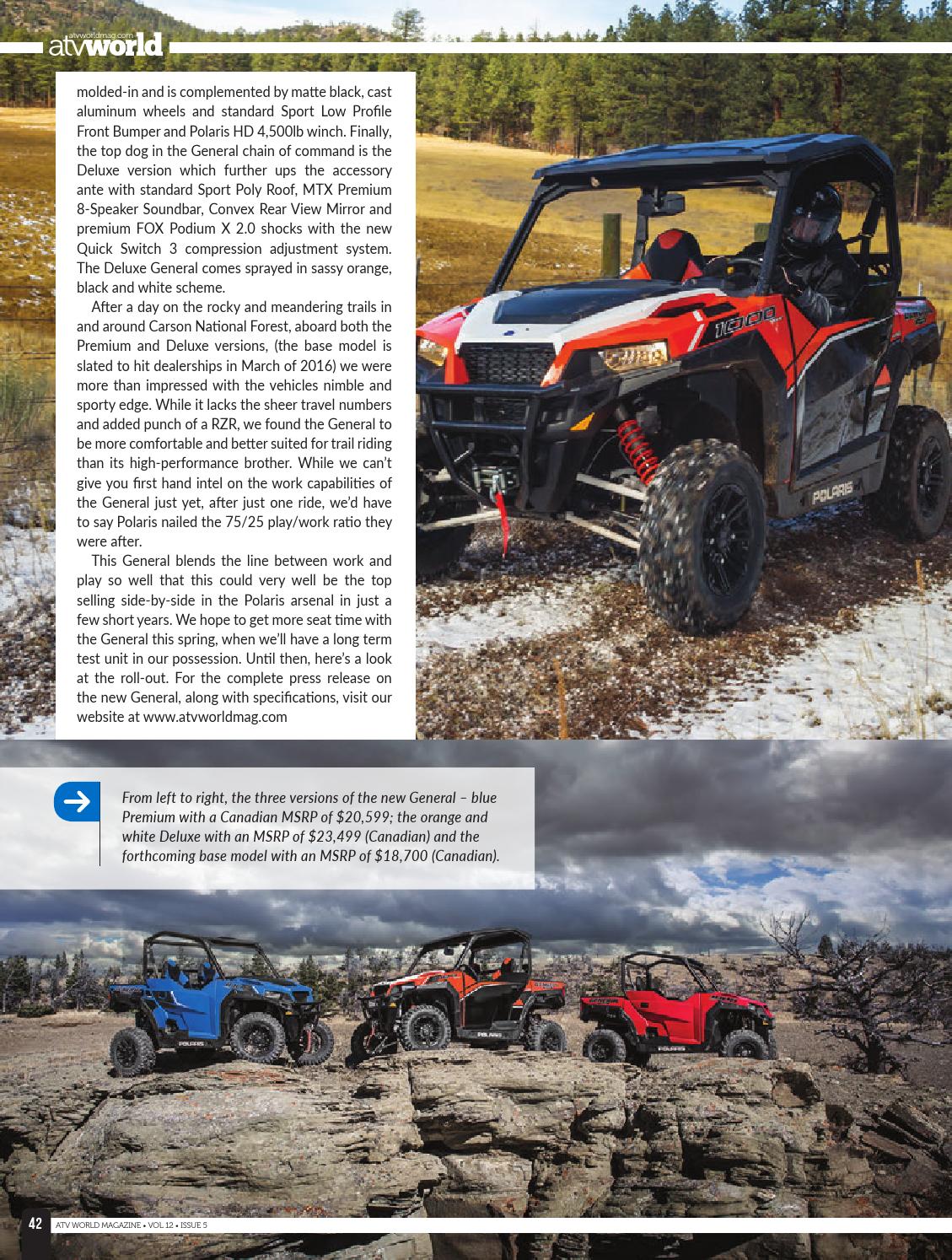 Suzuki Atvs That Changed The World Utv Action Magazine
