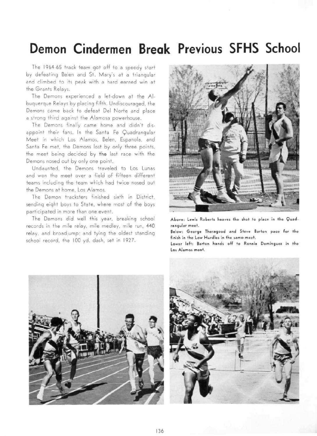 Santa Fe High School Yearbook- 1965 by Santa Fe High School ...