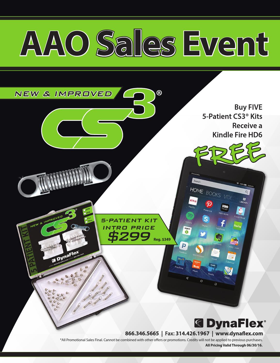 DynaFlex AAO 2016 Specials by DynaFlex - Issuu