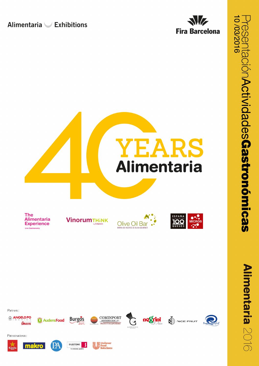 Alimentaria Barcelona, 2016 by Horticultura & Poscosecha - Issuu