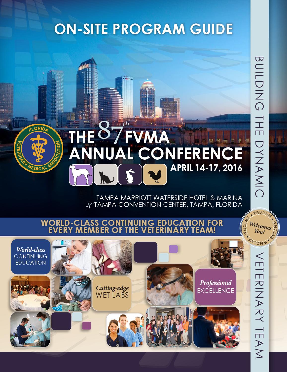 FVMA ONSITE PROGRAM 2016 by FVMA - Issuu