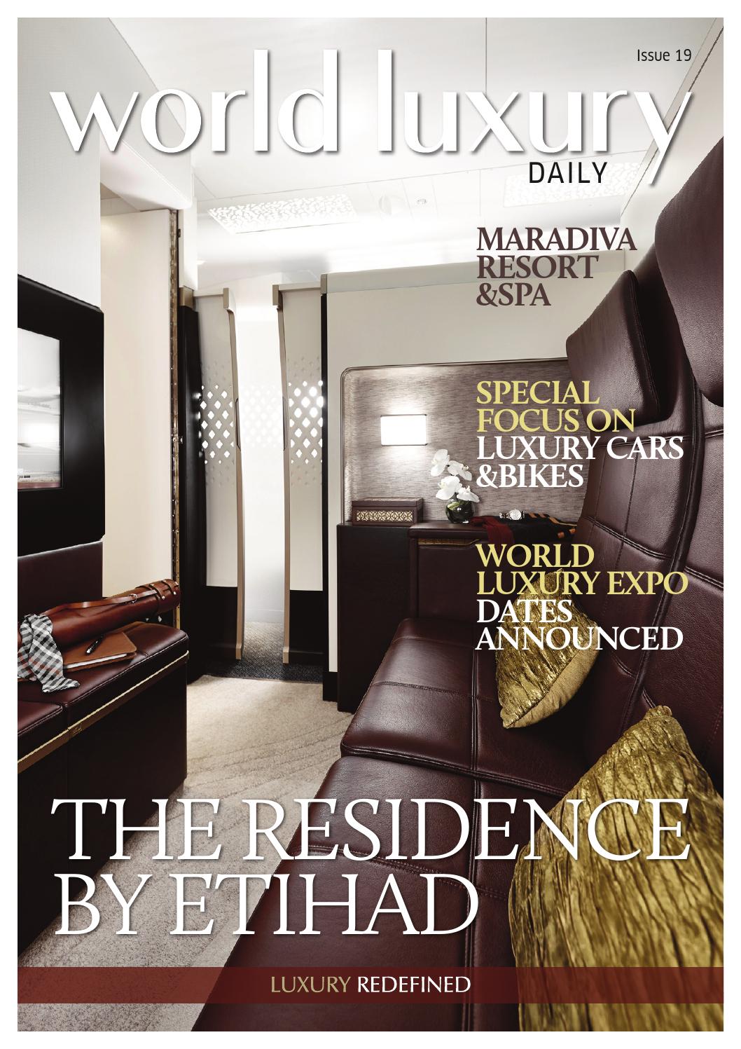 World Luxury Daily - Issue 19 by World Luxury Media - Issuu