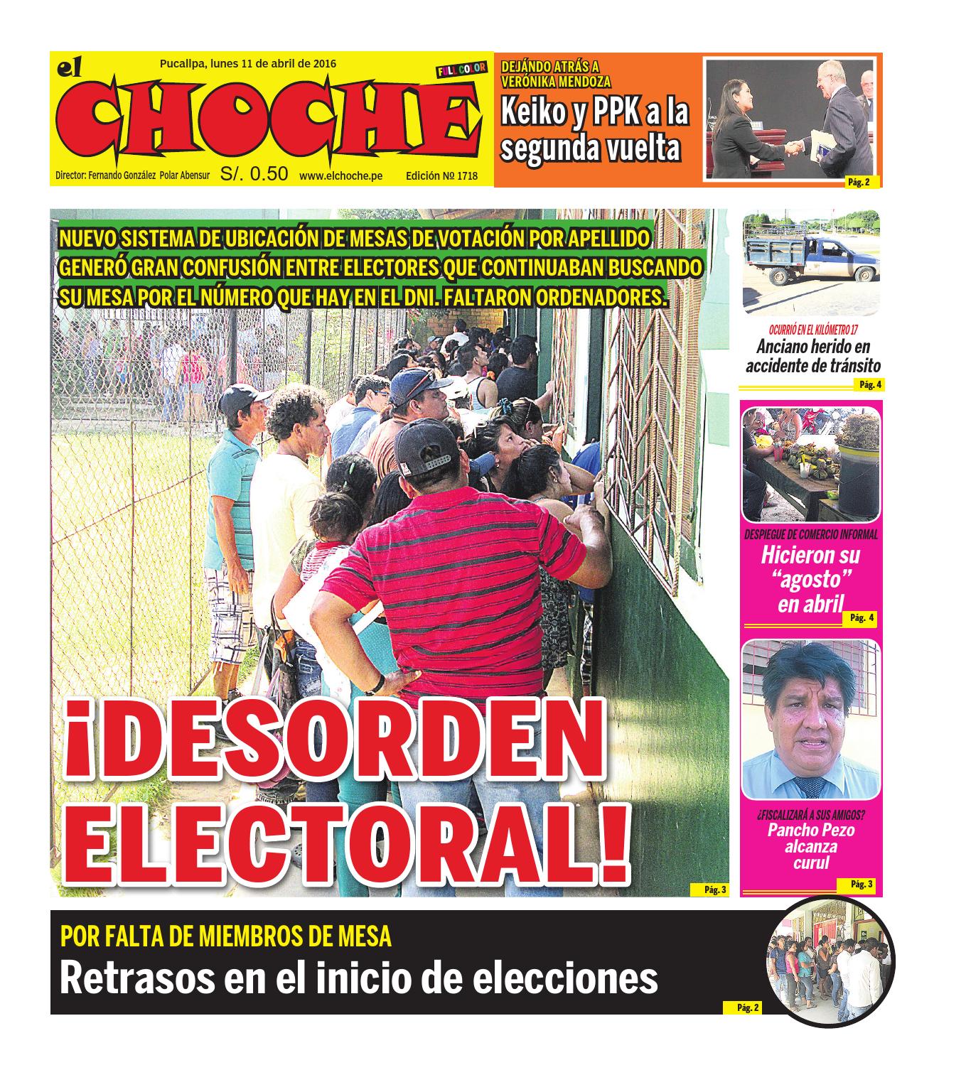 El Choche 11 de abril de 2016 by Diario Ímpetu - Issuu