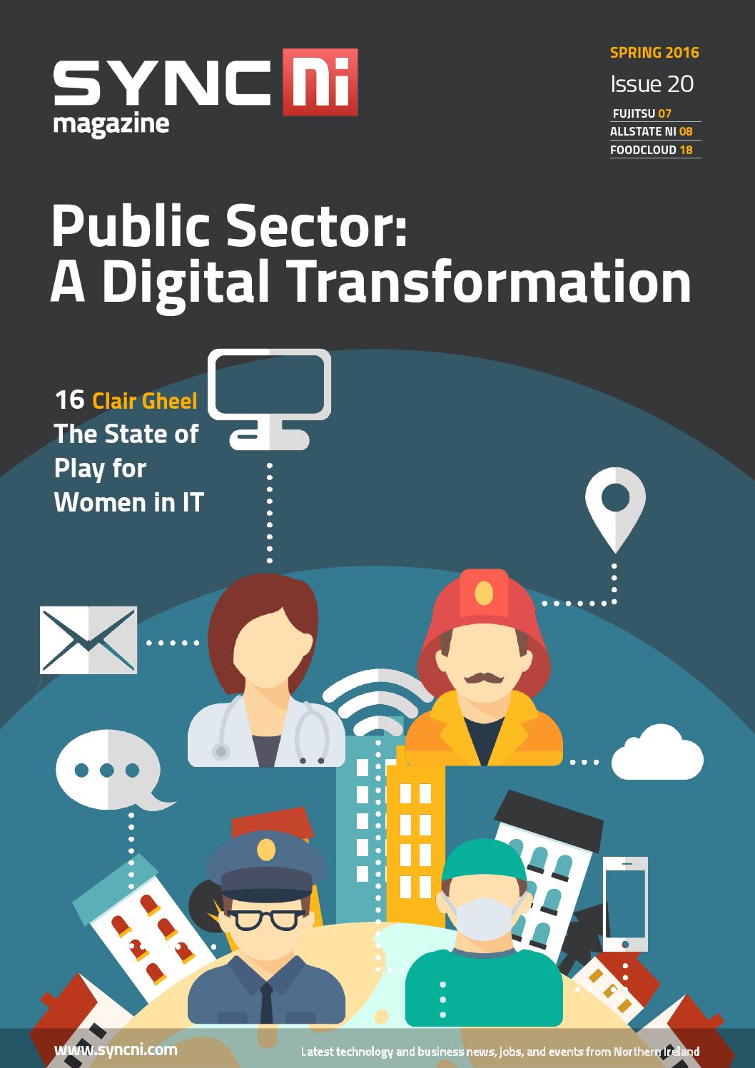 Sync NI Magazine - Spring 2016 Front Cover: Digital Public Sector by ...