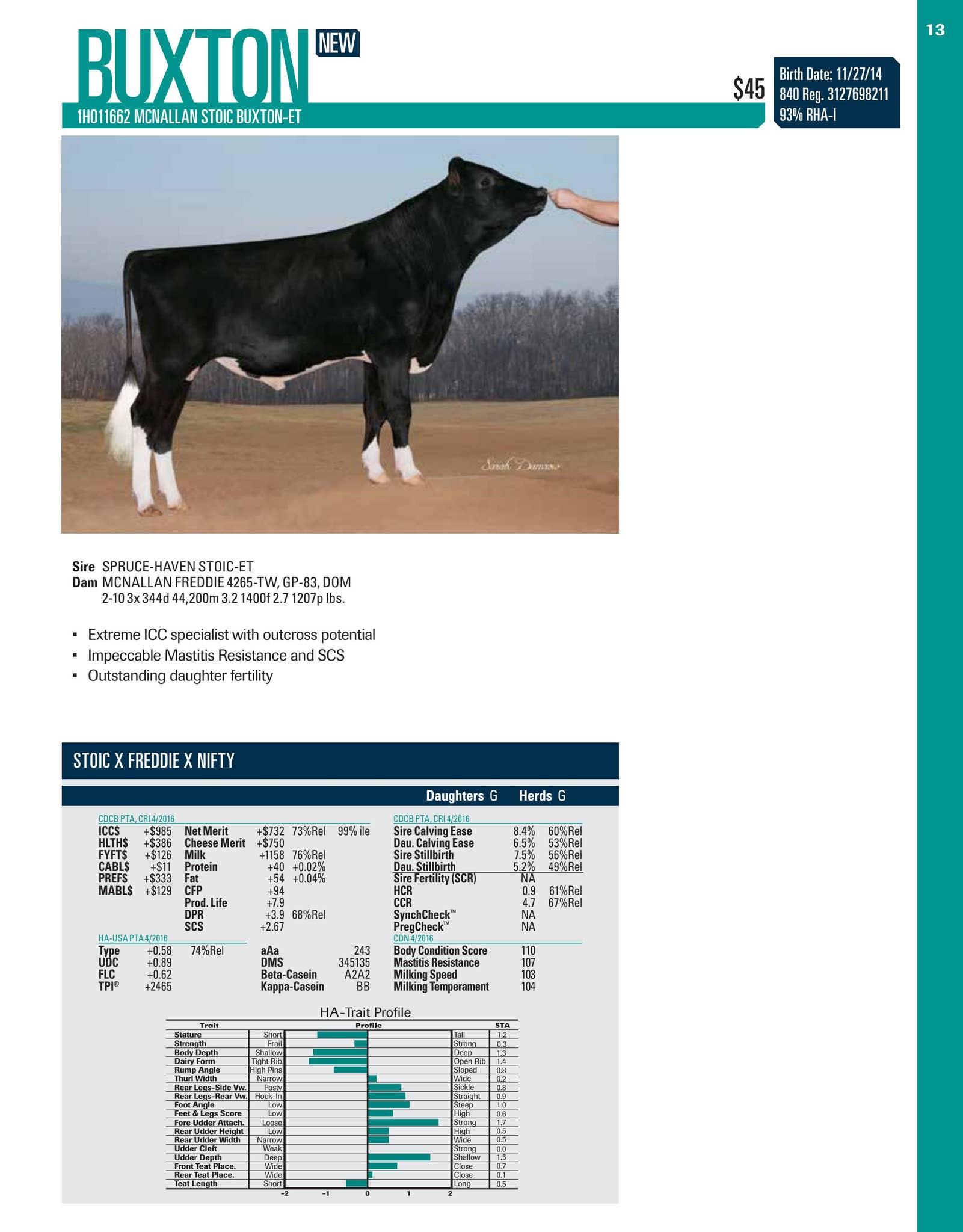 Genex Holstein Sires by GENEX - Issuu