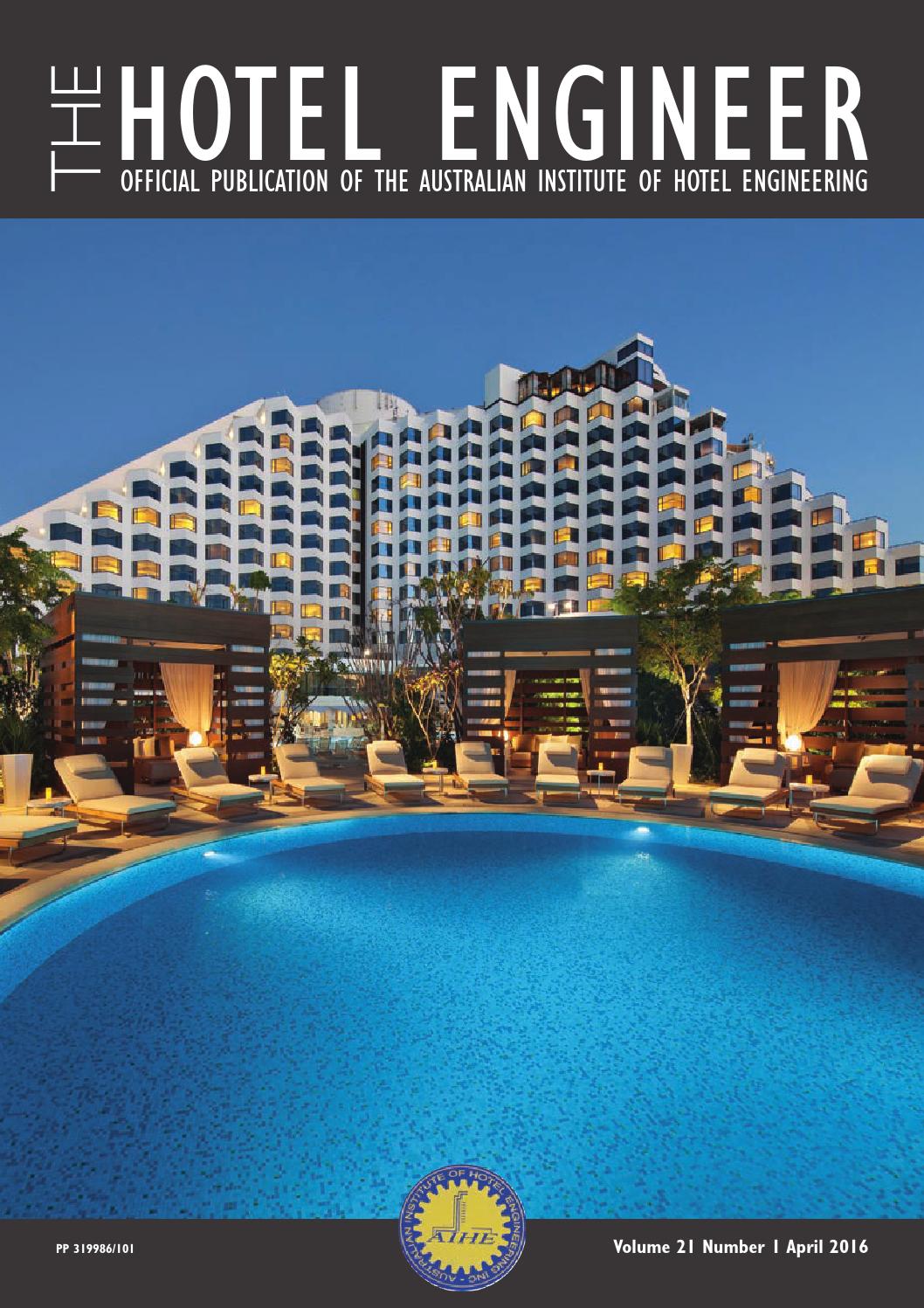 Hotel Engineer Volume 21 Number 1 by Adbourne Publishing - Issuu
