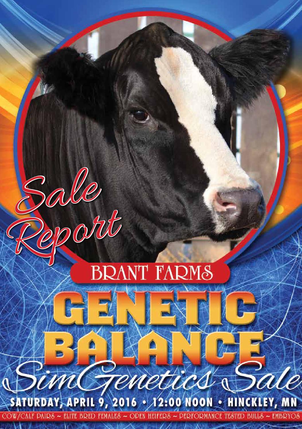 Brant Farms Sale Report 2016 by Eberspacher Enterprises - Issuu