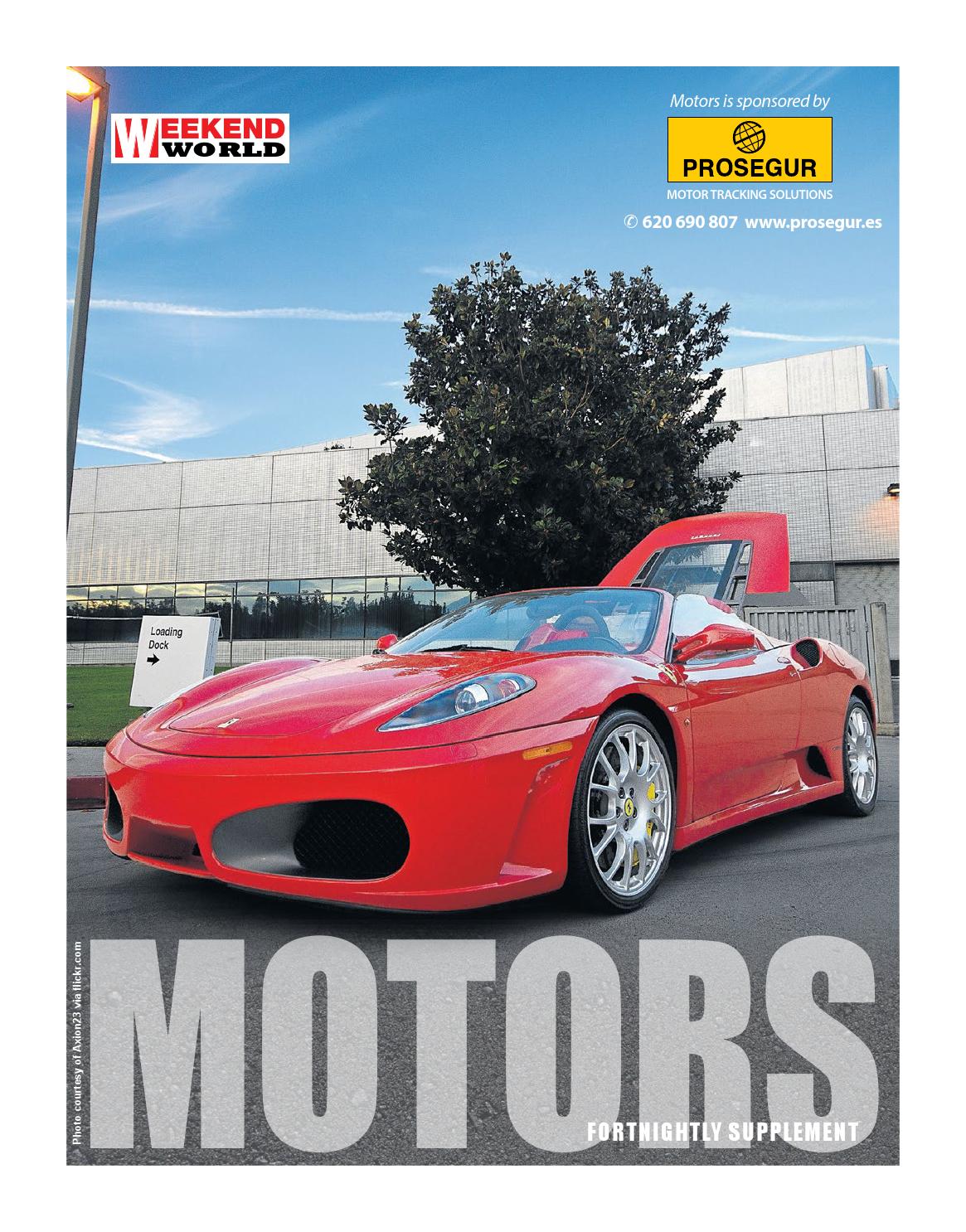WEEKEND WORLD NEWSPAPER - MOTOR SUPPLEMENT by ClearVision Marketing - Issuu
