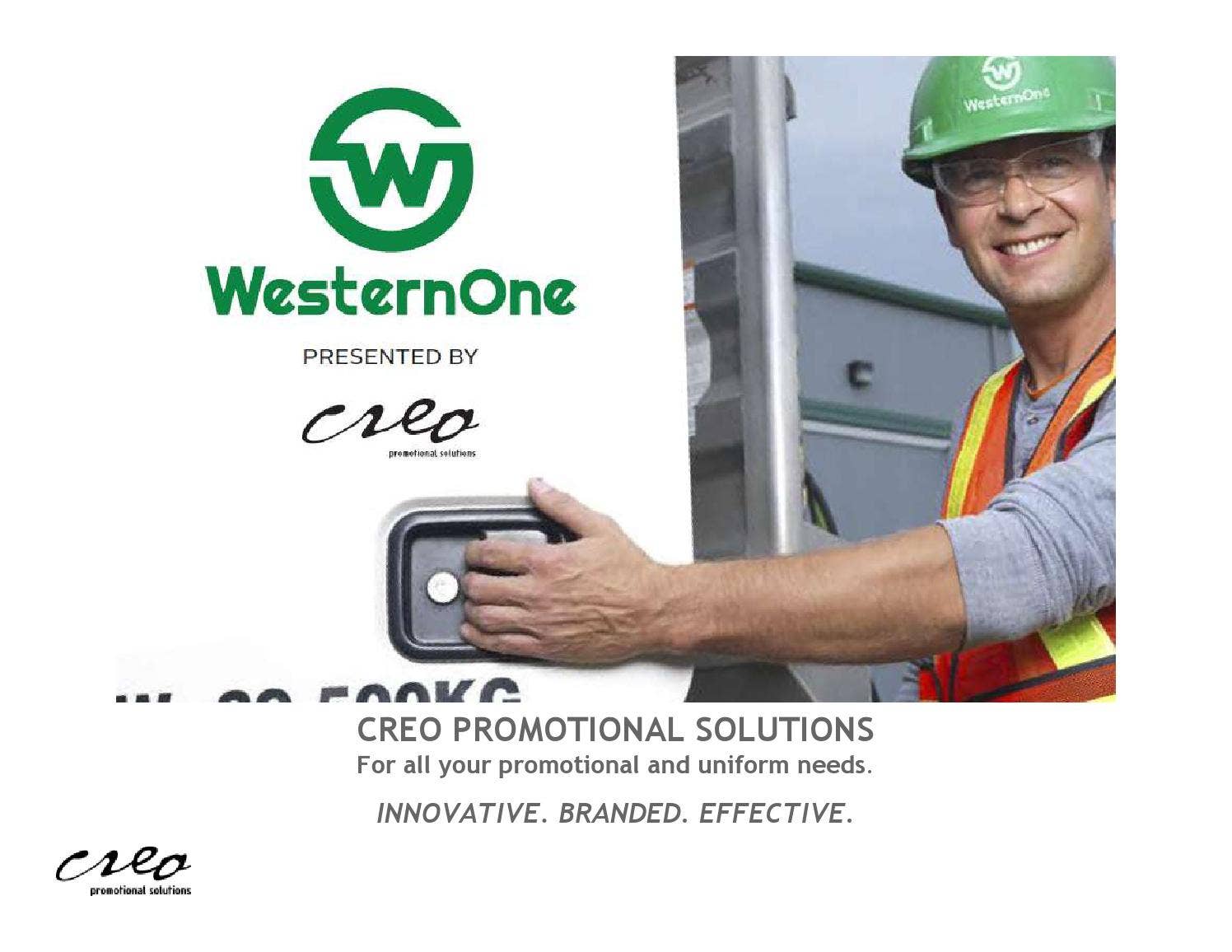WesternOne Promotional Products by Creo Promotional Solutions - Issuu
