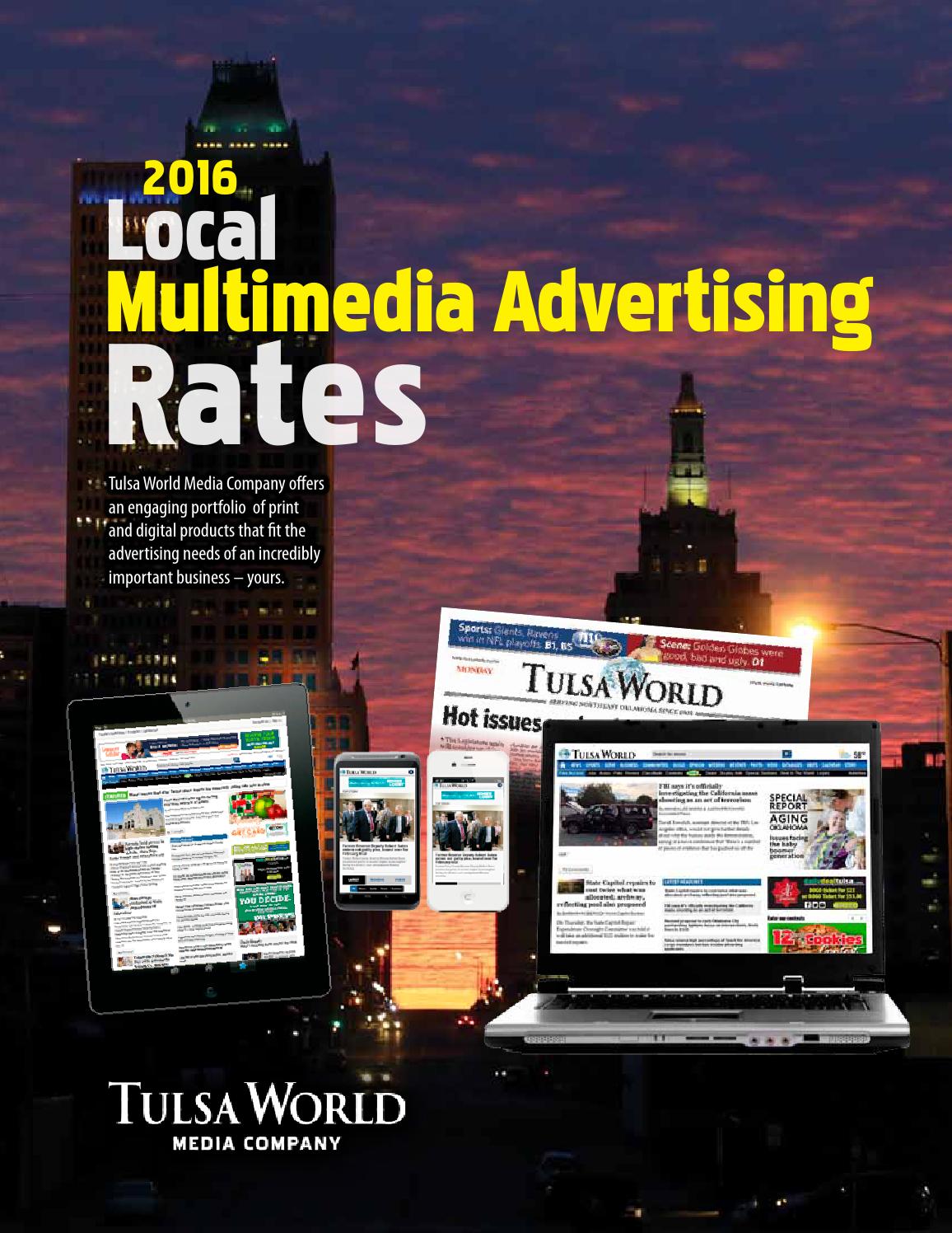 Tulsa World 2016 local rates by Tulsa World - Issuu