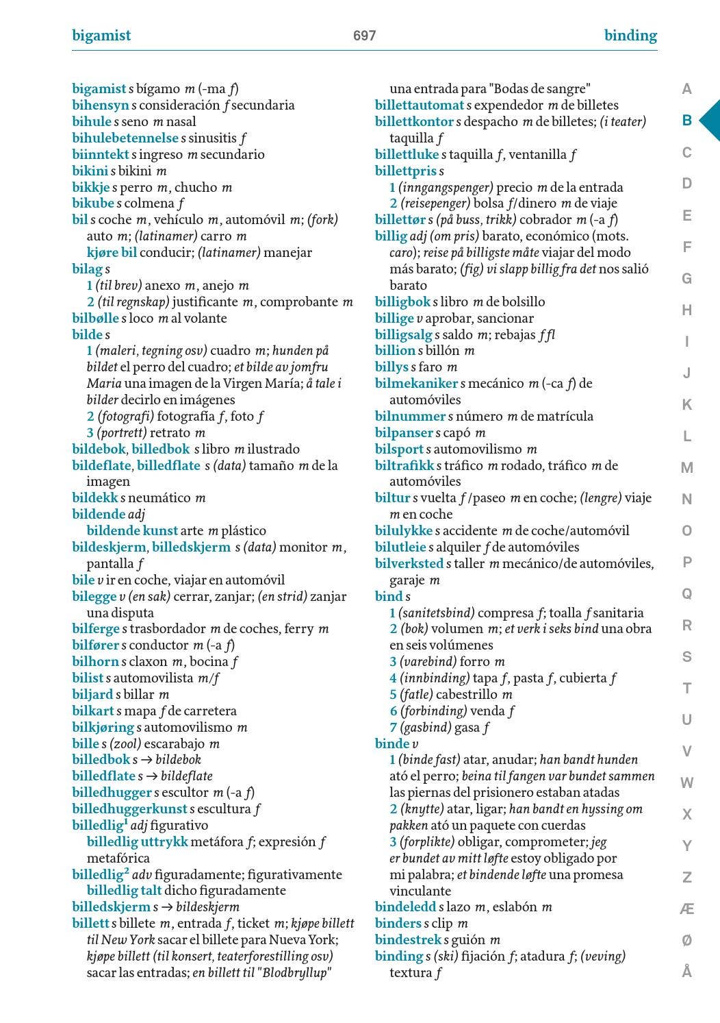 Spansk ordbok (utdrag) by Cappelen Damm - Issuu