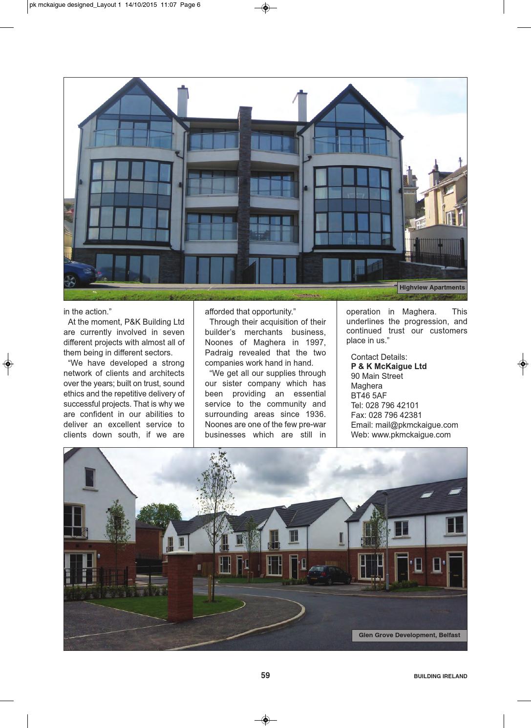 Building Ireland magazine Winter 2015 by Lynn Group Media - Issuu