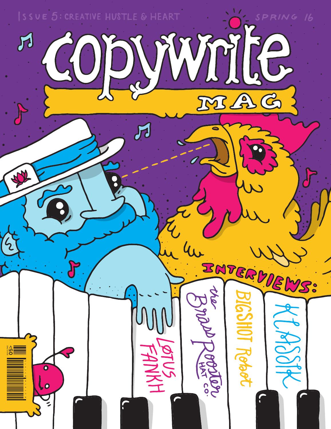 Issue Five: Creative Hustle & Heart by CopyWrite Magazine - Issuu