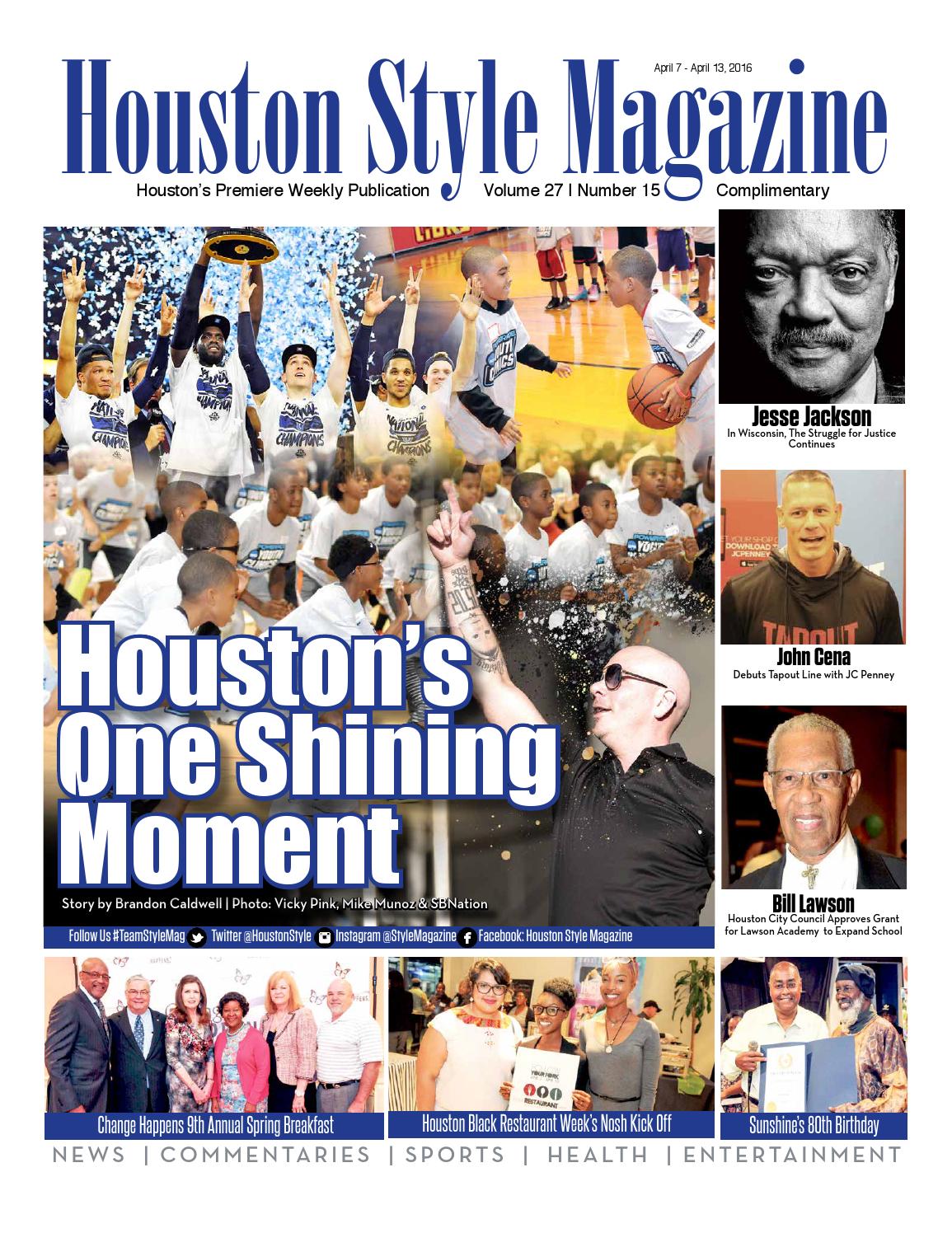 Houston Style Magazine vol 27 No 15 by Houston Style Magazine HSM - Issuu